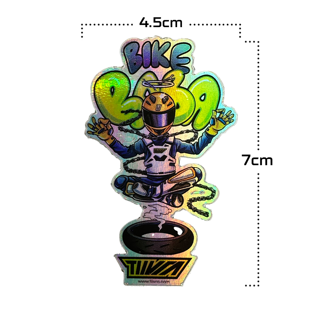 Bike Baba Sticker