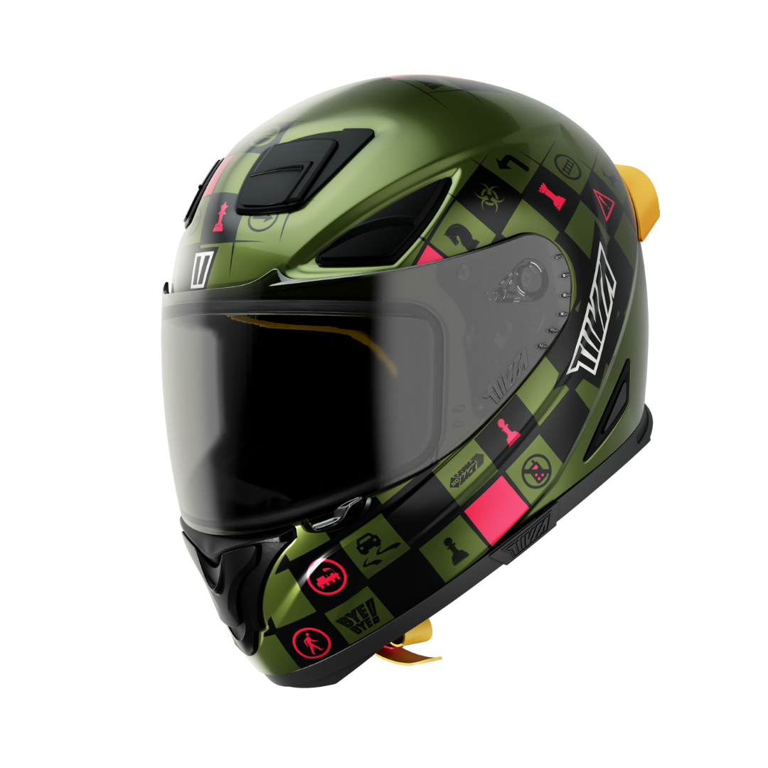 X-Roads Helmet | Composite Fiber Helmet in India @1350g by Tiivra