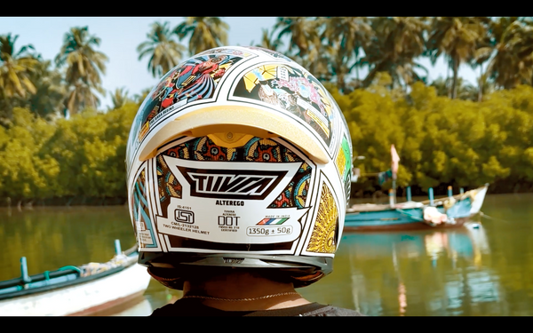 Tiivra | India's Lightest Performance Helmet | Composite Fiber Helmet