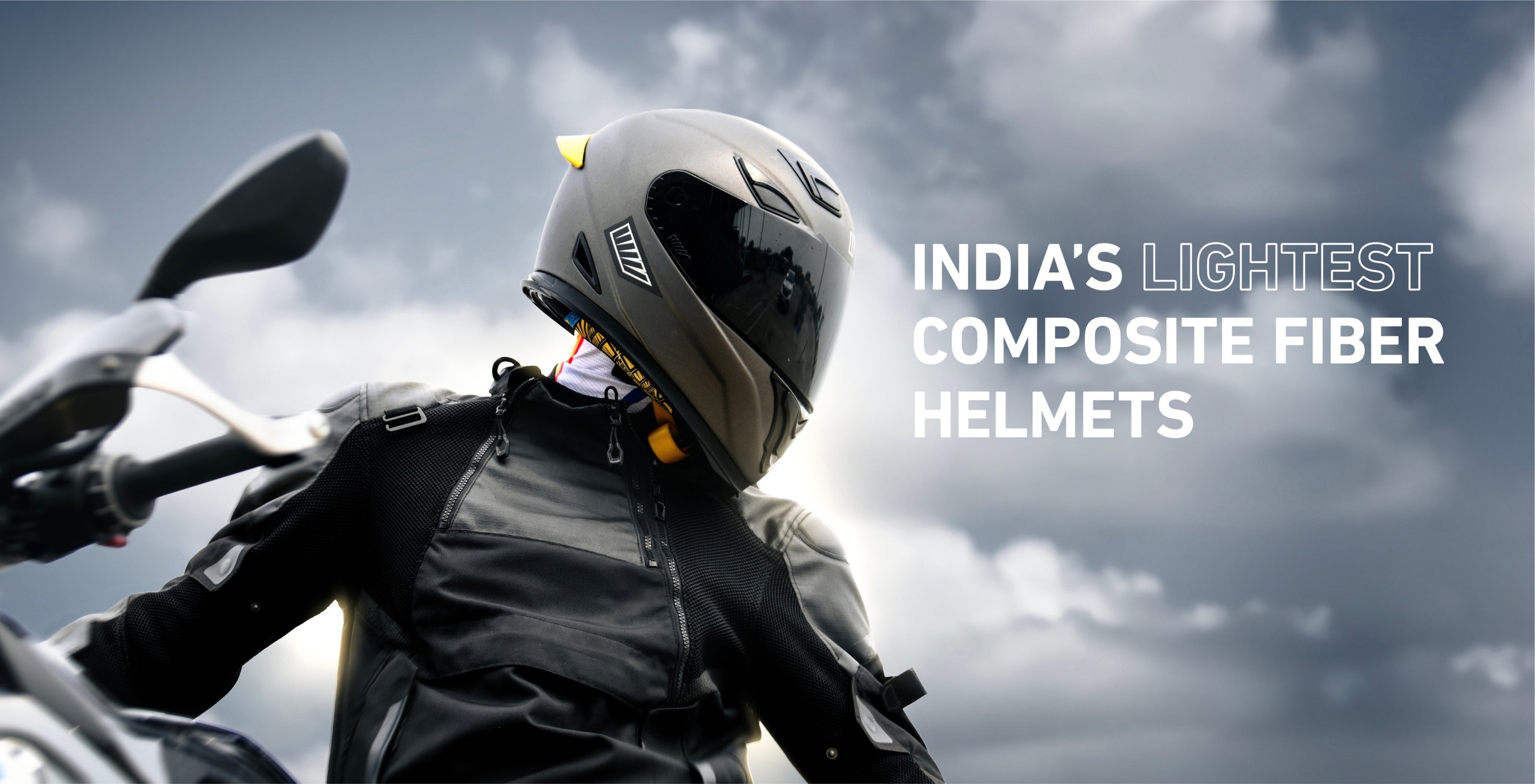 Tiivra | India's Lightest Performance Helmet | Composite Fiber Helmet