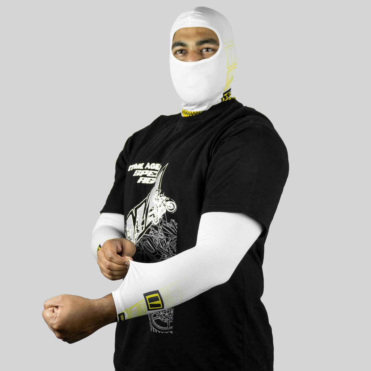 Snow Mist Arm Sleeves | Sun Protected and Quick-dry Sleeves by Tiivra