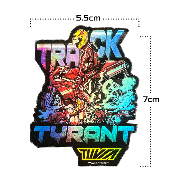 Track Tyrant Sticker